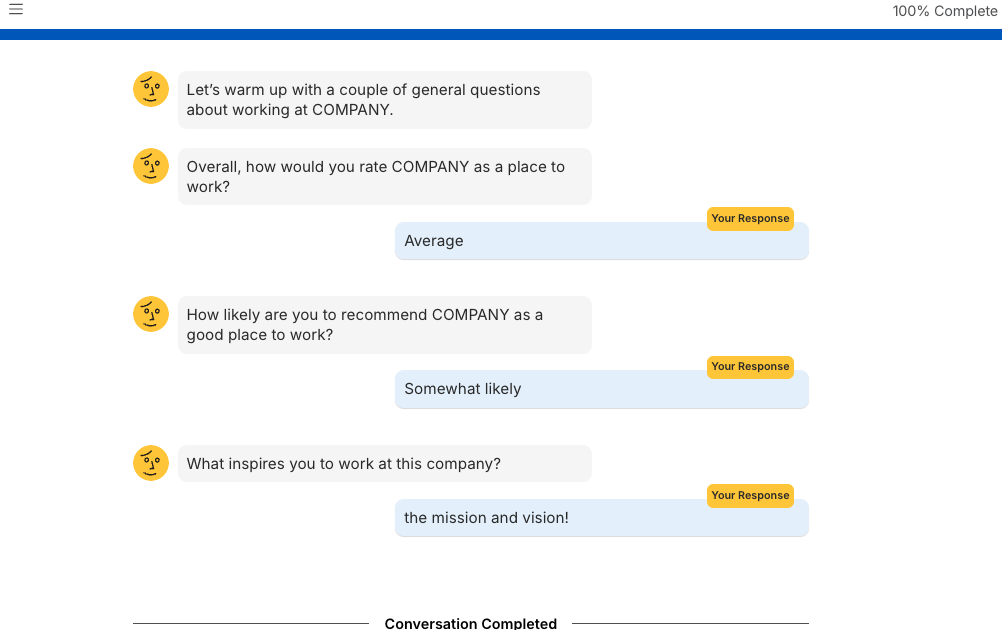 Participant Experience